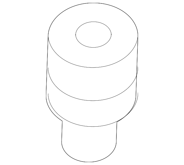 2007-2020 Nissan Hood Bumper 65822-3U010 | TascaParts.com