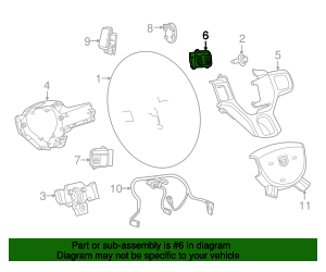 2011-2020 Mopar Switch - Passenger Side (RH) 56046252AE | TascaParts.com