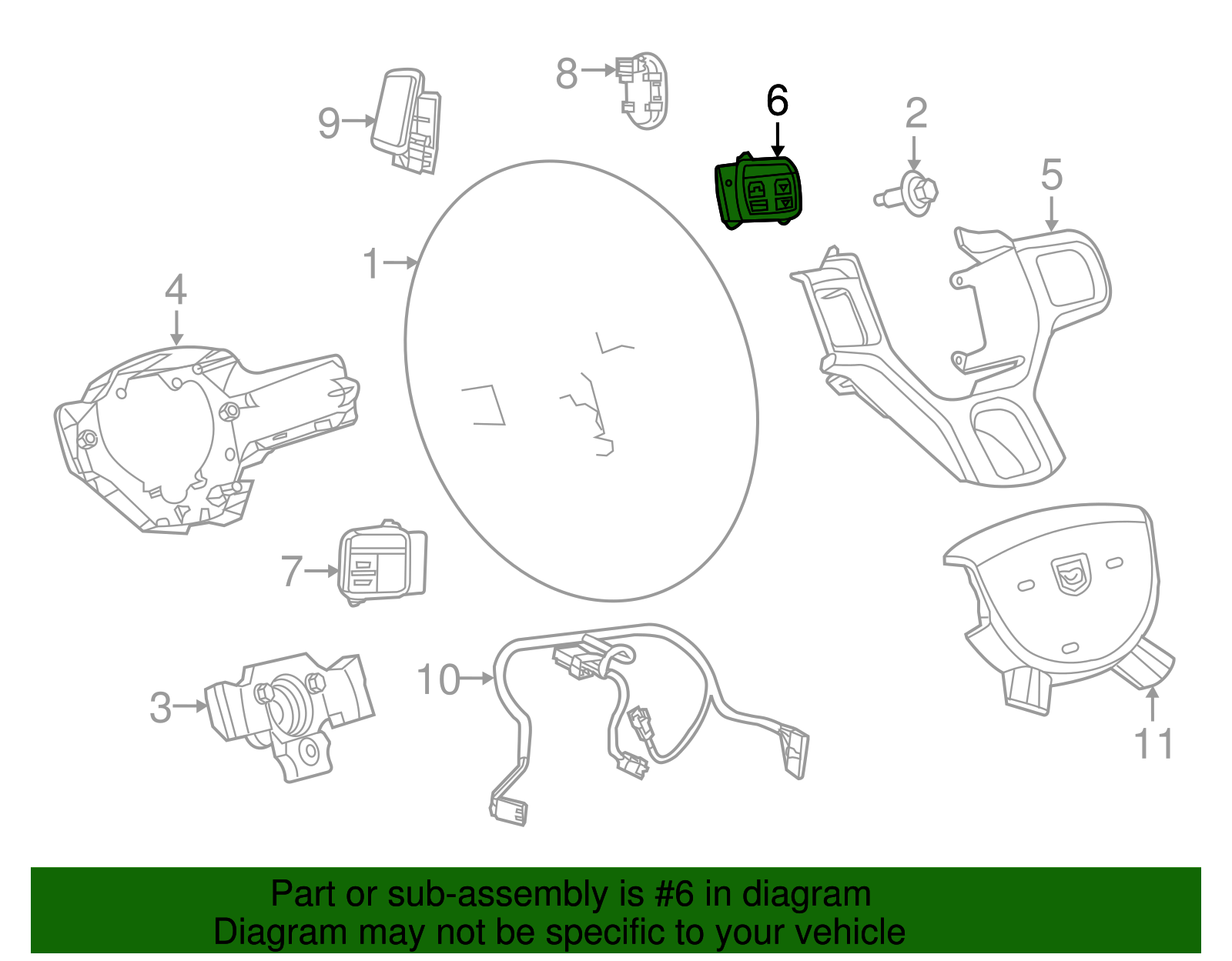 2011-2022 Mopar Switch 56046252AE | Mopar Parts Canada