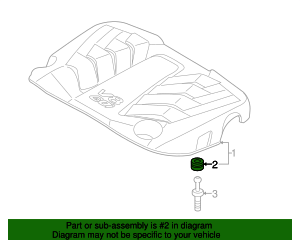 29244-3F401 - Engine Cover Insulator 2015-2017 Kia K900 | Kia.Parts Store
