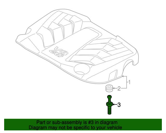 29246-3F400 - Engine Cover Bolt 2015-2017 Kia K900 | Kia.Parts Store