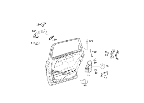 Locking System for 2008 Mercedes-Benz R 350 | Mercedes-Benz USA Parts