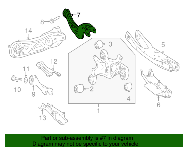 176-350-07-00 - Upper Control Arm 2014-2020 Mercedes-Benz | Mercedes ...