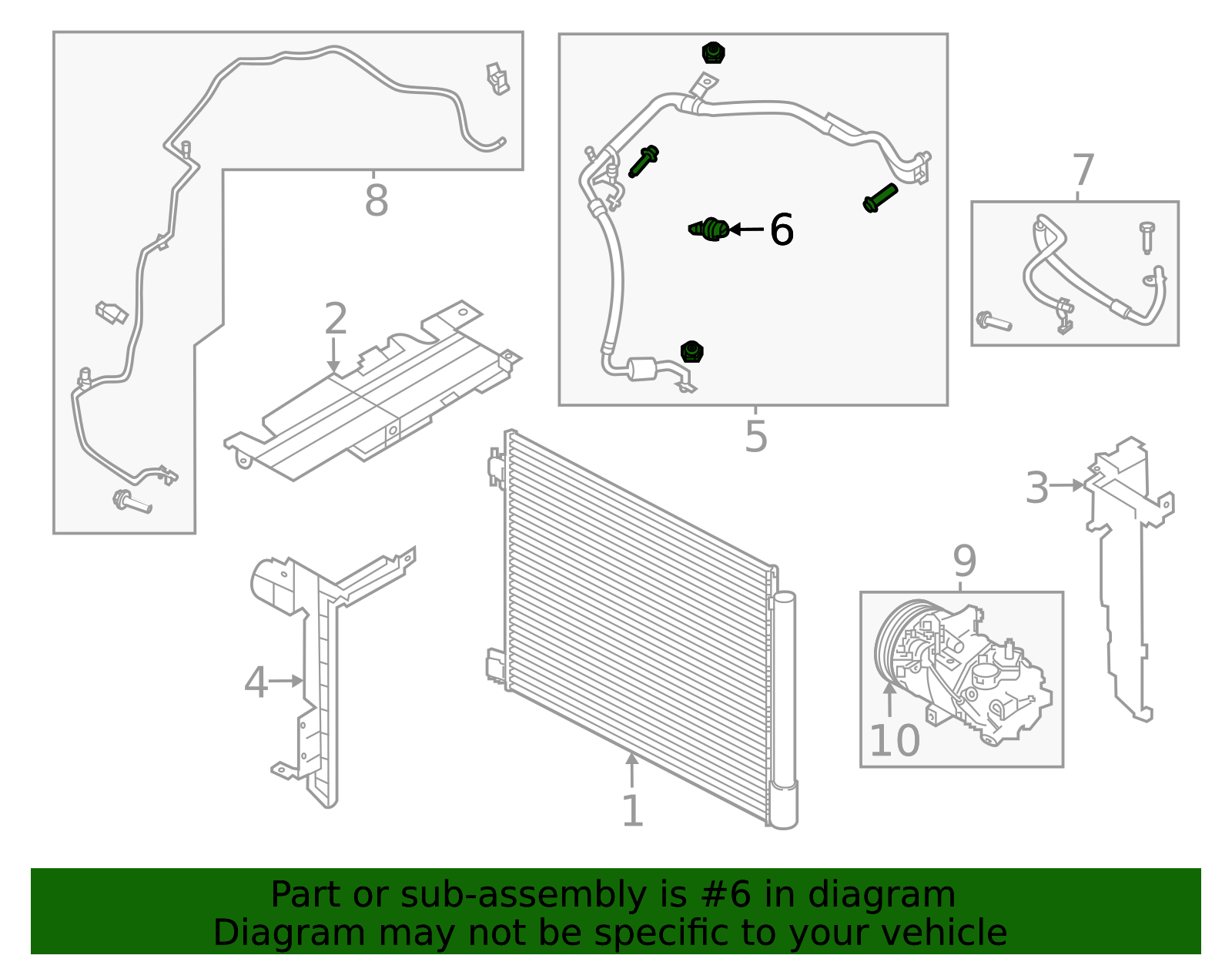 92136-6801R - Pressure Sensor - 2020-2025 Nissan | Nissan OEM Parts Direct