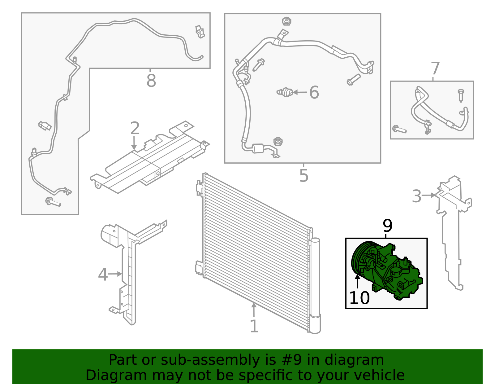 2020-2021 Nissan Sentra Compressor Assembly 92600-6LB0A | Anicra Nissan ...