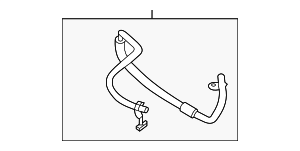 2020-2022 Nissan Sentra Discharge Hose 92490-6LB0A | Nissan Parts Plus