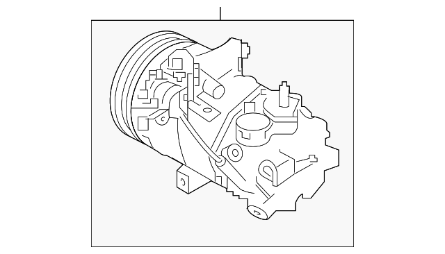 2022-2024 Nissan Sentra Compressor Assembly 92600-6LX0A | OEM Parts Online