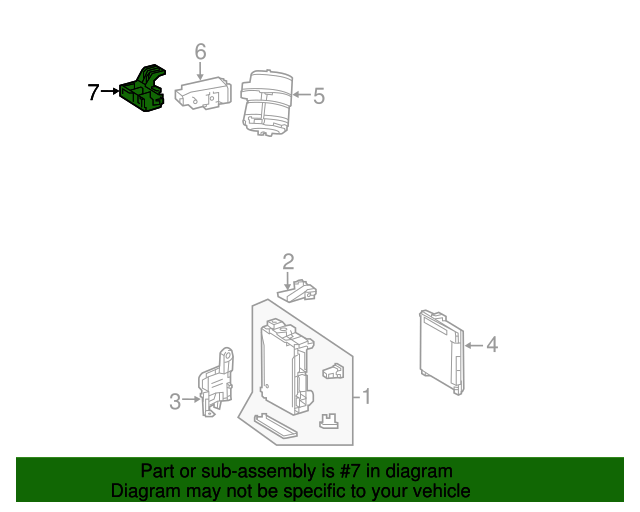 2016-2022 Toyota Main Relay Block 82660-47050 | Toyota Parts Center