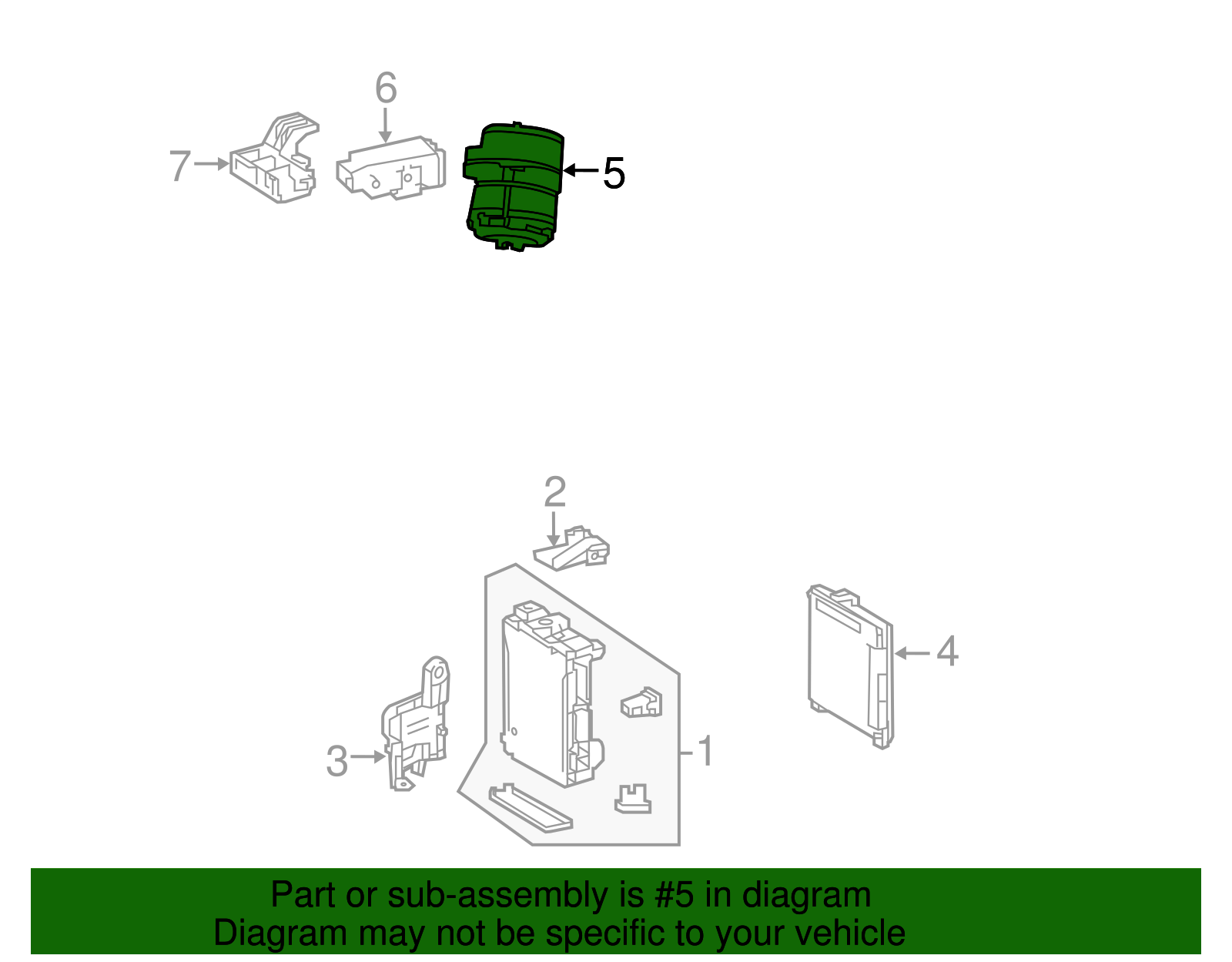 2021-2022 Toyota Prius Prime Control Module 89650-47800 | Toyota Parts ...
