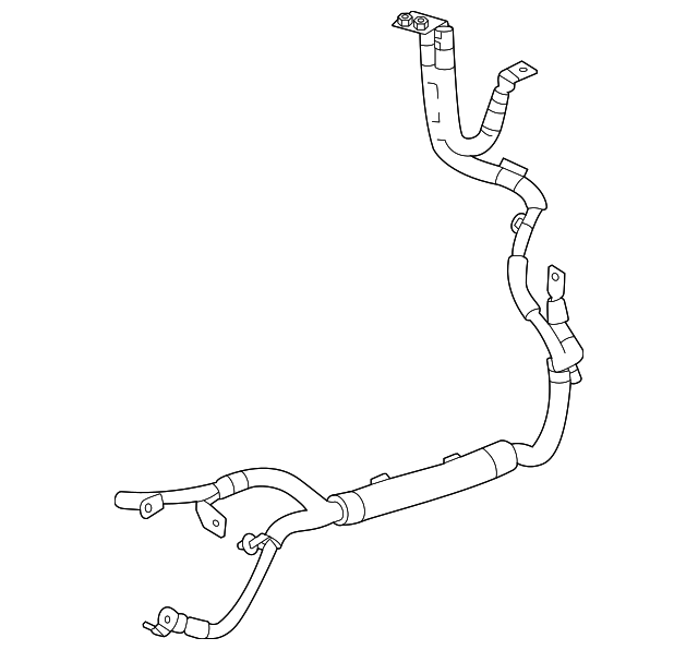 2021-2023 GM Positive Cable 42776667 | GMPartsDirect.com