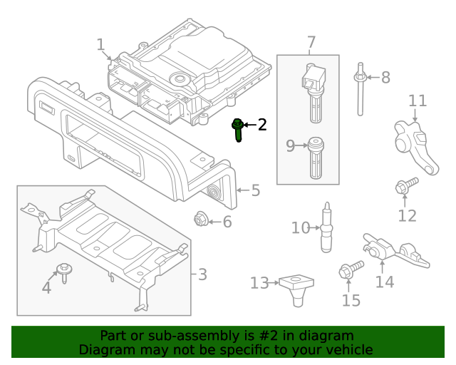 2013-2021 Ford PCM Screw -W500015-S442 | TascaParts.com