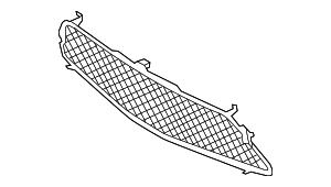 117-885-14-00 - Lower Grille 2017-2019 Mercedes-Benz CLA 250 | Mercedes ...