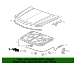 2015-2018 GM Latch (Replaces Part Number 84355610) 85574818 GM ...