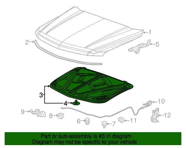 Buy Genuine GM Auto Parts - Insulator (Part # 84110491) | GM Parts Store