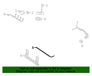 213-905-25-03-64 - Liftgate Motion Sensor 2018-2023 Mercedes-Benz ...
