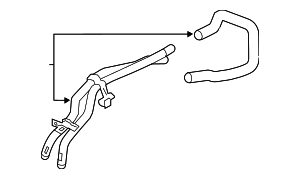 97540-2W500 - Water Pipe 2014-2015 Kia Sorento | Kia.Parts Store