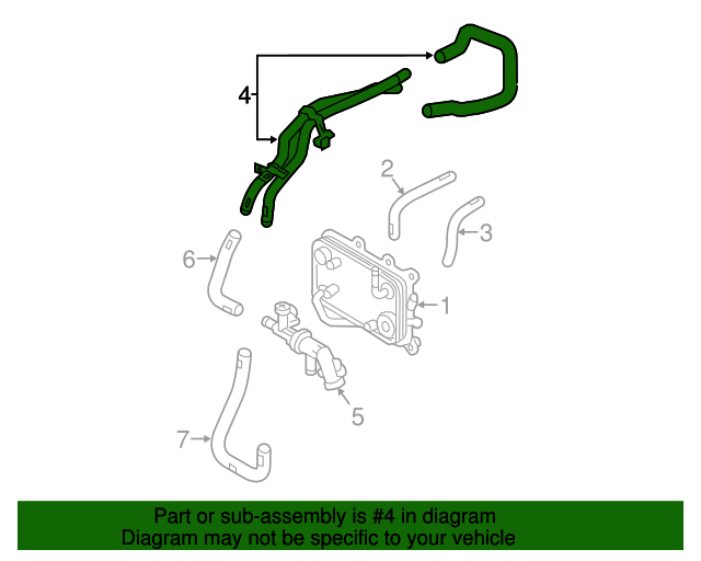 97540-2W500 - Water Pipe 2014-2015 Kia Sorento | Kia.Parts Store