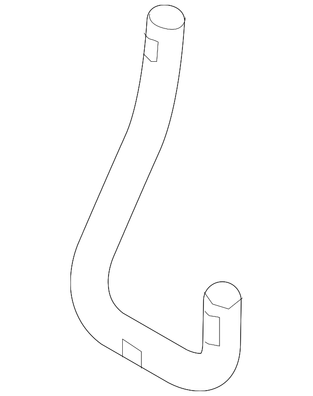 25415-2W500 - Water Hose 2014-2015 Kia Sorento | Kia.Parts Store