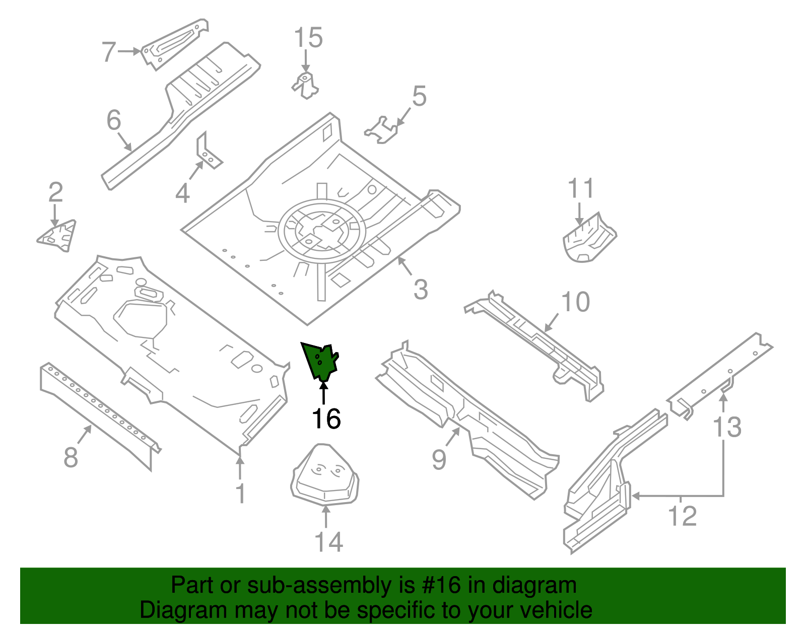 G4560-3SHMA - 2013-2019 Nissan Sentra - Muffler Bracket | Anicra Nissan ...