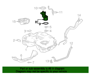 2020-2024 GM Fuel Tank Fuel Pump Module Kit without Level Sensor, with ...