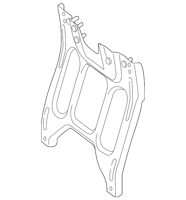 447-880-10-03 - Center Support 2016-2023 Mercedes-Benz Metris ...