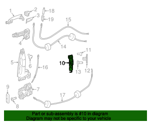 447-730-08-02 - Lock Actuator 2016-2023 Mercedes-Benz Metris | Mercedes ...