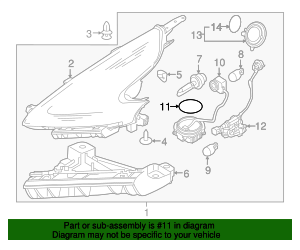 26033-CD010 - Control Module Seal 2004-2020 Nissan | Nissan Parts ...