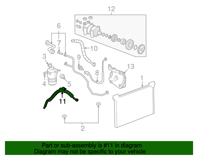 Buy Genuine GM Auto Parts - Hose (Part # 19257318) | GM Parts Store