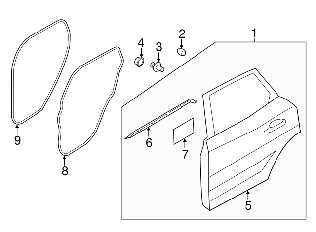 4L3Z-18203A16-AA - Insulator 2009-2021 Ford | Ford OEM Parts Direct