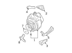 27060-0A120-84 - Alternator - 2004-2006 Lexus RX330 | My L Parts