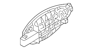 Genuine Handle, Outside for 2003-2008 Hyundai Tiburon | Part# 82650 ...