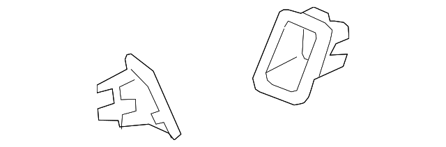 2014-2021 Toyota Tundra License Plate Light Lens (Left, Rear) 52156 ...