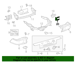 2014-2021 Toyota Tundra 2014-2021 Toyota Tundra - Parking Aid Sensor ...