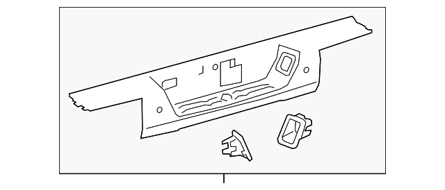 52057-0C081 - Pad Sub Assembly Rear Bum 2014-2021 Toyota Tundra | Longo ...