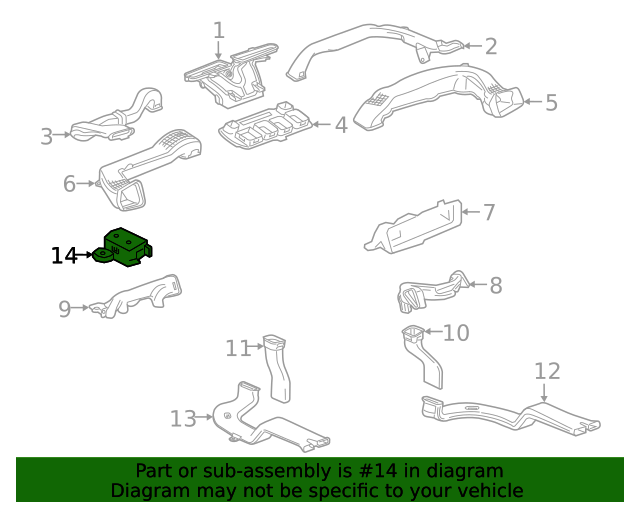 2020 Cadillac XT6 Module 13522057 | GMPartsDirect.com