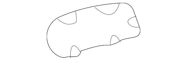 DGH9-68-381-02 - Cowl Trim Cover 2020-2024 Mazda CX-30 | Mazda Parts ...