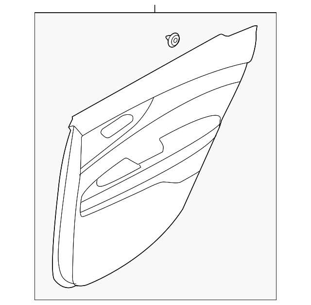 2020-2024 Kia Forte Door Trim Panel 83308-M7015B2L | OEM Parts Online