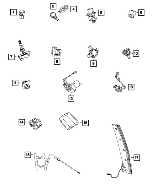 Sensors for 2018 Dodge Durango | Mopar Online Parts
