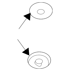 2001-2007 Ford Escape Alignment Camber Adjusting Eccentric 5L8Z-5K751 ...