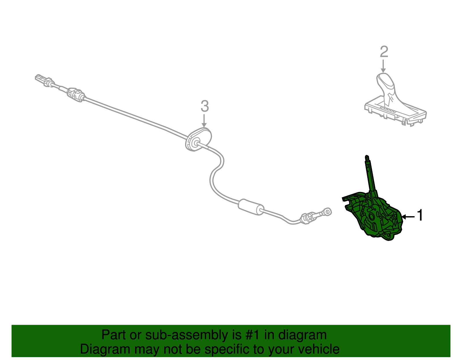 2013-2019 Cadillac XTS Automatic Transmission Control 13534687 | GM ...