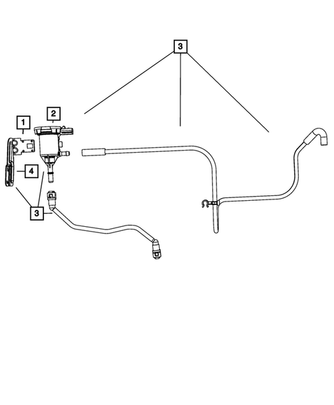 Emission Harness for 2010 Chrysler Town & Country | Mopar eStore