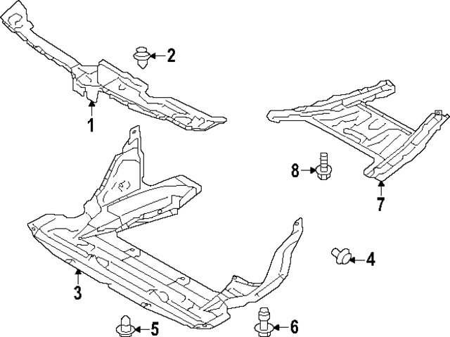 2022-2024 Subaru WRX Under Cover 56410VC010 | Subaru Parts Store