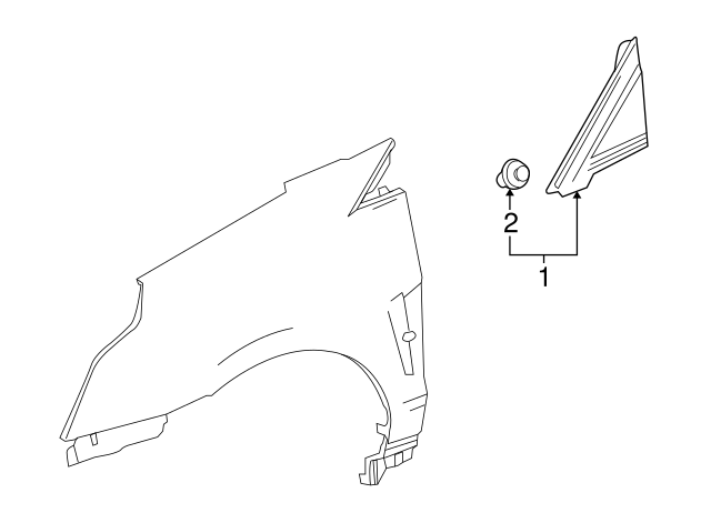 22774040 Cover - New OEM Part From GM Parts Direct | GM Parts Store