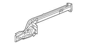 2016-2022 Chevrolet Malibu Passenger Side Underbody Rear Side Rail ...
