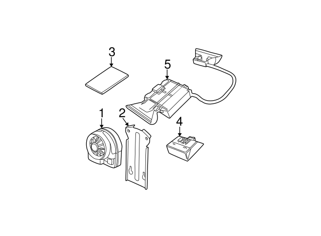 Genuine BMW 65-75-6-923-209 | Inclination Sensor | FREE Shipping on ...