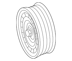 Genuine Serpentine Idler Pulley for 2011-2020 Mercedes-Benz | OEM Part ...