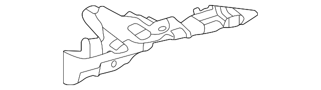 167-890-19-00 - Upper Trim Reinforcement 2021-2023 Mercedes-Benz ...