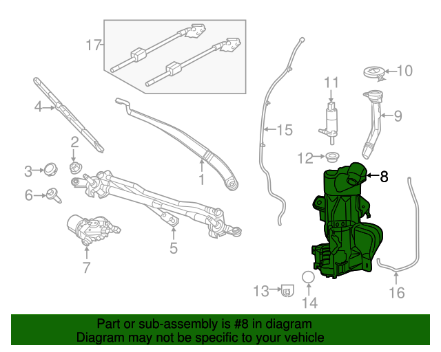 2017-2024 Chrysler Reservoir 68321418AA | Mopar Parts Canada
