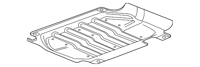 2021-2024 GM Underbody Skid Shield 84623057 GM | GMPartsDirect.com