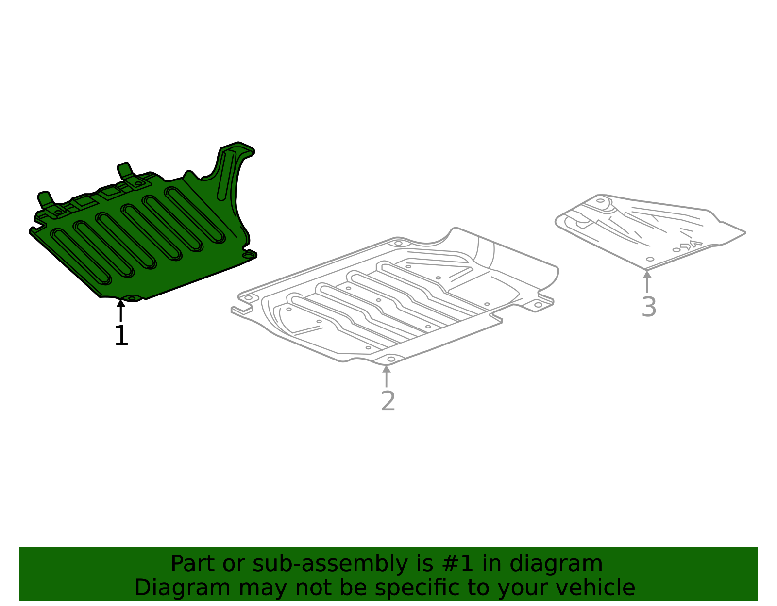 84955078 - Underbody Splash Shield 2021-2024 GM | Londoff Discount Parts